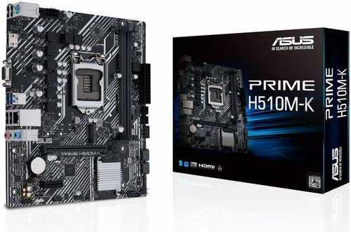 Материнская плата asus prime H510M-K