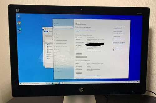 Моноблок HP 23-q202ur /intel 6400t /1тб hdd/6гб