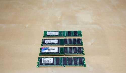 Память оперативная DDR1 2.25Gb