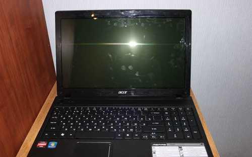 Ноутбук Acer 5552 pew76 на запчасти