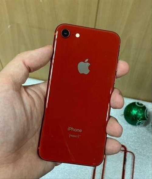 iPhone 8 64gb red edition идеал