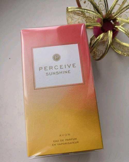 Парфюмерная вода avon perceive sunshine, 50 ML, но