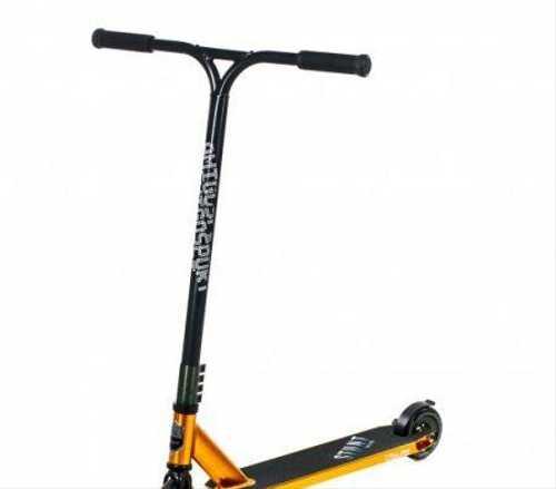 Самокат Explore Stunt Deluxe OX (золотой)