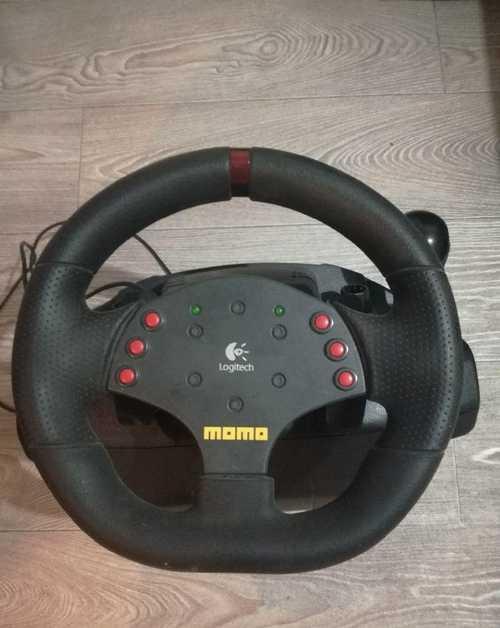 Игровой руль Logitech momo Racing wheel