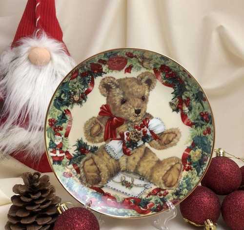 Новогодняя тарелочка «Teddy’s First Christmas»