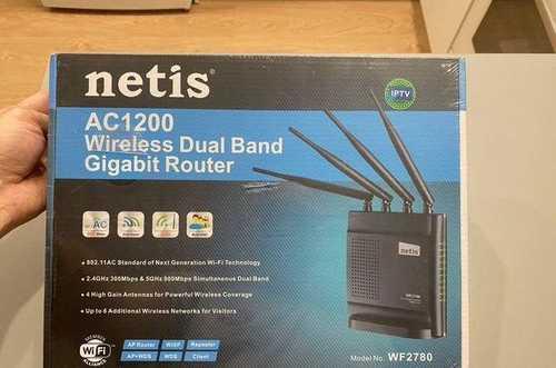 Вайфай роутер Wi-Fi роутер Netis WF2780, AC1200