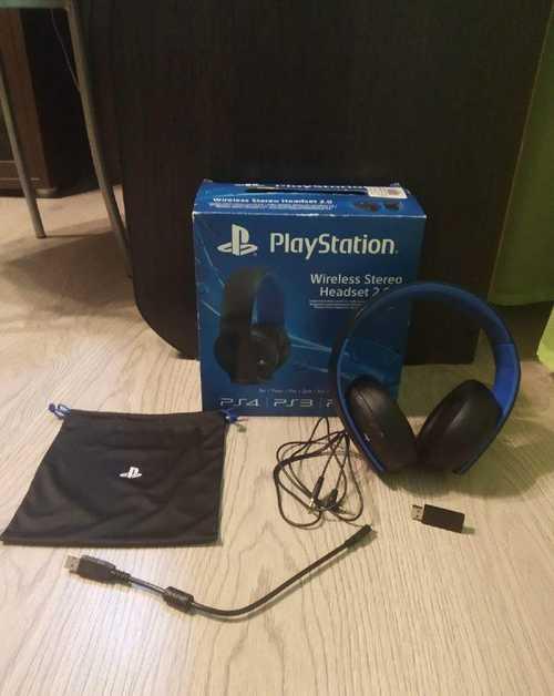 PlayStation wireless stereo headset 2.0 black