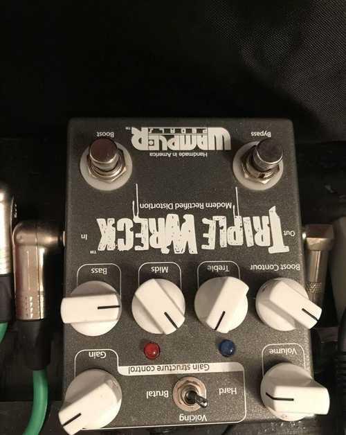 Педаль дисторшн Wampler Triple Wreck