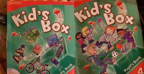 Kids box 4 english учебник + тетрадь