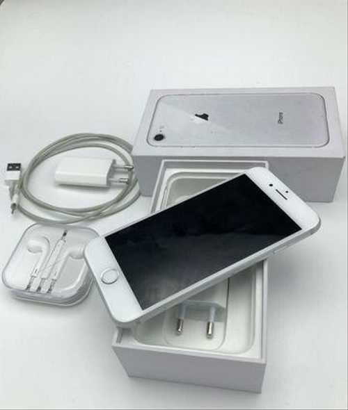 iPhone 8 256gb silver рст (на гарантии)