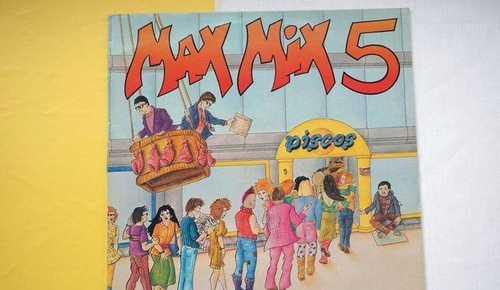 "Max Mix 5" -VA -1987 -Spain -Italo-Disco -LP