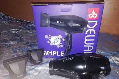 Фен Dewal Simple 03-104 Black