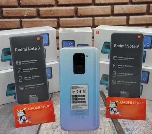 Новые Xiaomi Redmi Note 9 3Gb/64Gb White