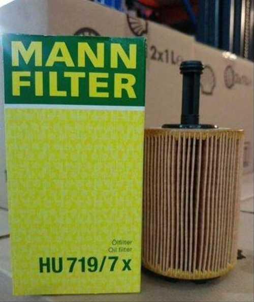 Масляный фильтр mann filter hu 719/7 x