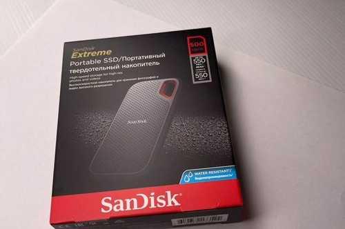 Sandisk Extreme Portable SSD 500Gb