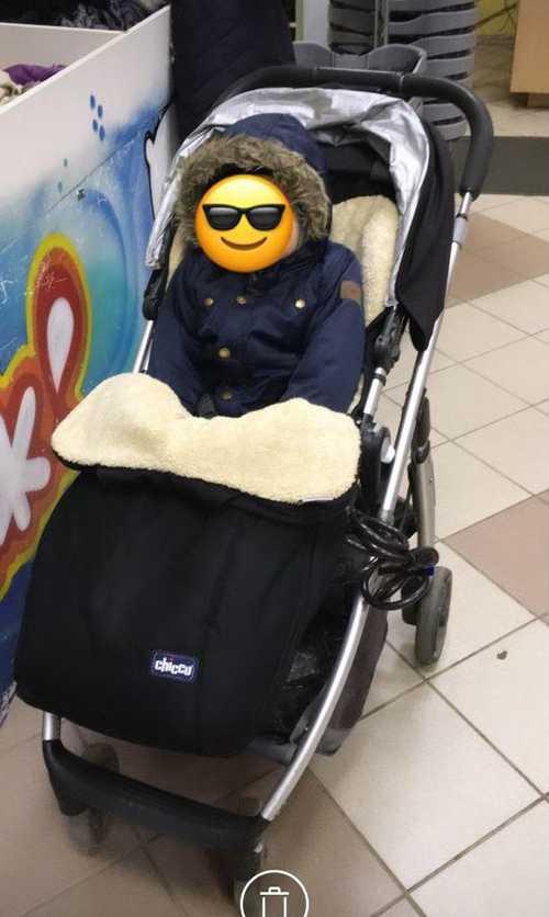 Коляска детская Uppababy Cruz + конверт Chicco
