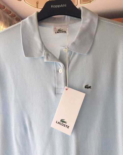 Женское поло lacoste