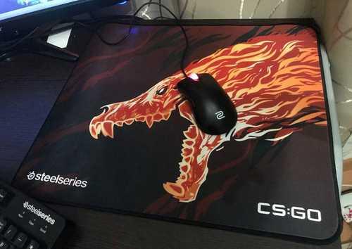 Продаю Коврик SteelSeries QcK+ Limited CS:GO Howl