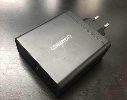 Блок питания USB-C Ugreen 65Вт