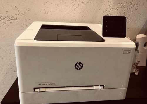Принтер лазерный цветной с WI-FI HP laser jet pro
