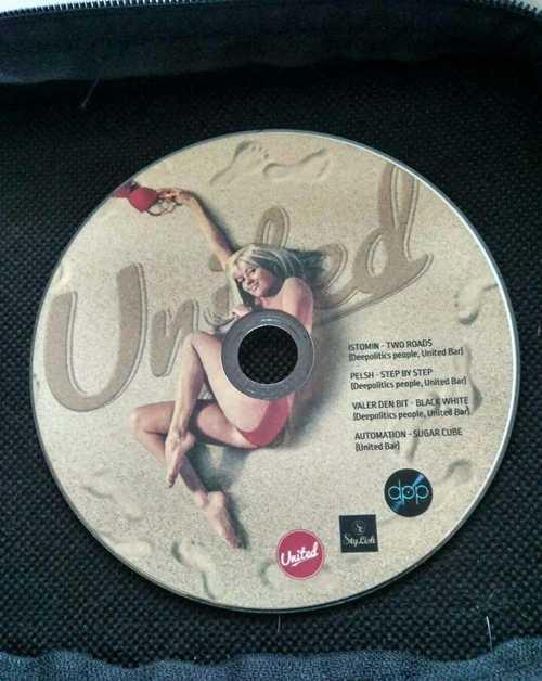 CD диск клубной музыки