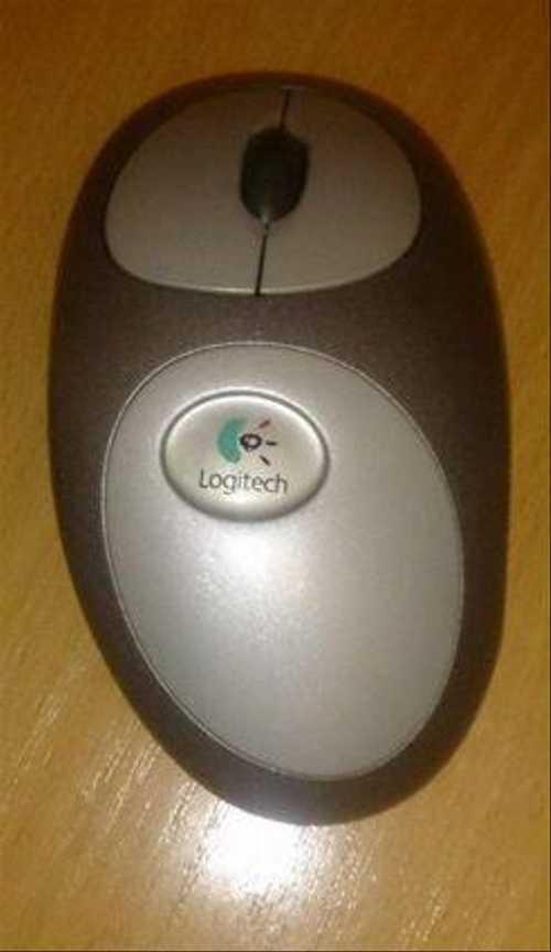 Logitech USB Cordless. Комплект ресивер + мышь