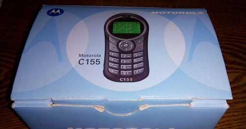 Коробка с инструкцией от Motorola C155