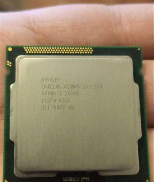 Процессор Xeon е3-1230 lga1155