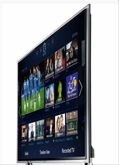 Smart Samsung UE55F6800 (102 см) 3D, 400 Гц, WiFi