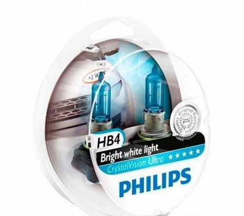 Галогенные лампы нb4 Philips Crystal Vision 9006cv