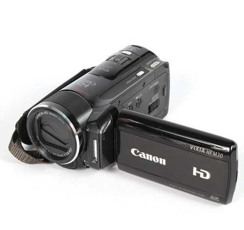 Видеокамера Canon vixia HF M30+Доп/Акб+Сумка+8гб