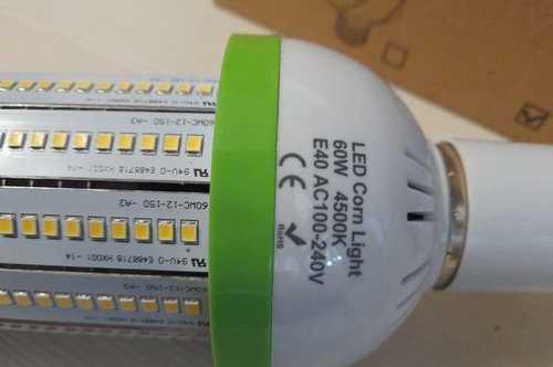Светодиодная лампа LED corn light 60W4500K E40 220