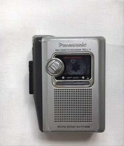 Диктофон панасоник rq-l11 кассетный