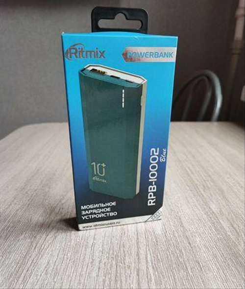 Внешний аккумулятор Ritmix RPB-10002 10000 мАч