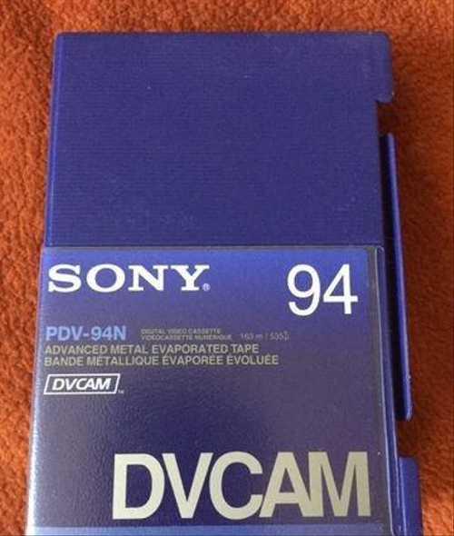 Dvcam sony 94 видеокассеты