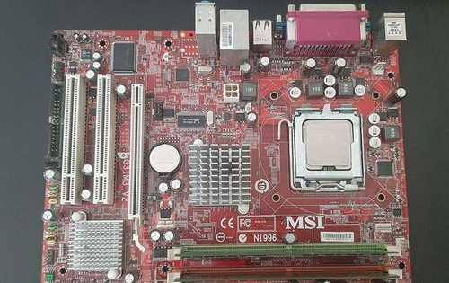 Материнская плата MSI MS-7529, Проц. Intel Pentium