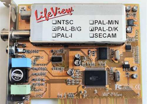 PCI TV-Tuner LifeView LR138/FM+TV /PAL B/G,PAL D/K