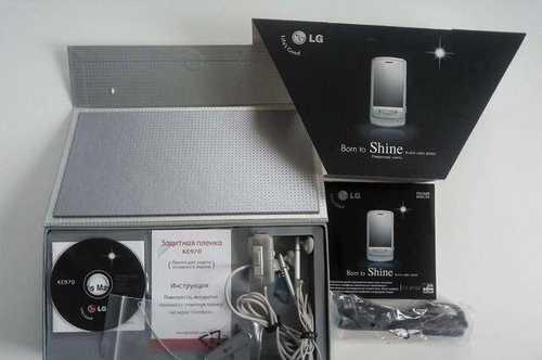 Винтажный телефон LG KE970 Shine, Корея