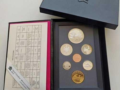 Канада набор монет 1996 серебро Proof