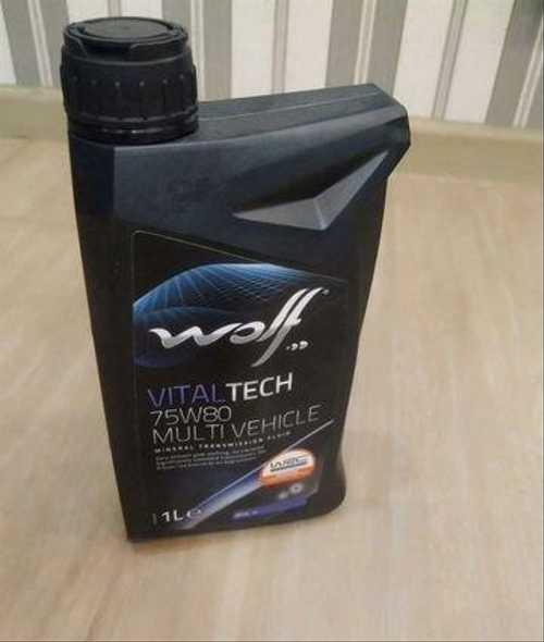 Масло 75w80 vitaltech wolf