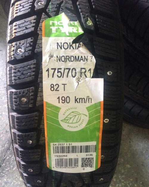 Nokian Nordman 7 175/70r13.