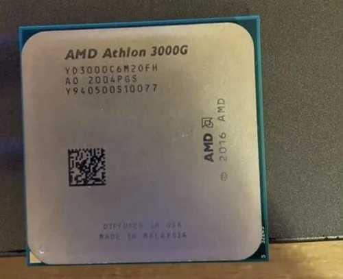 Процессор amd athlon 3000g oem обзор