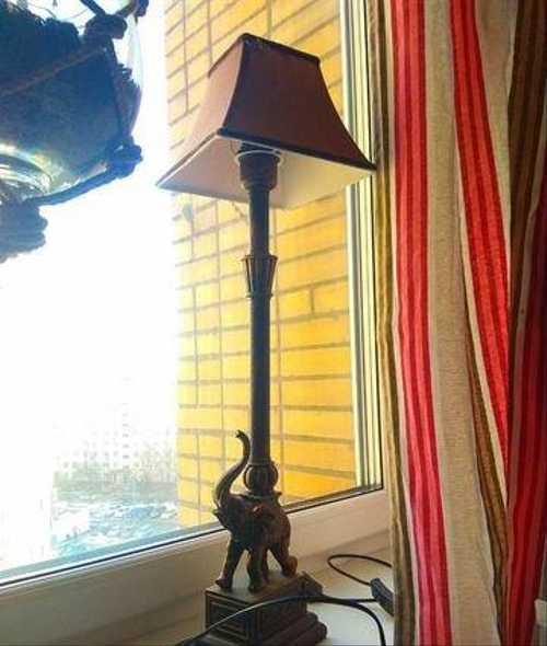 Лампа настольная со слоном, Леруа Мерлен