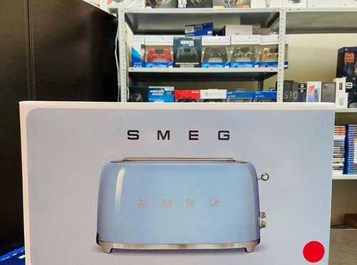 Тостер smeg TSF02sseu Красный