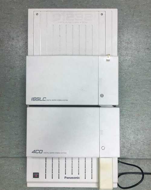 Атс Panasonic D1232 + 16SLC + 4CO