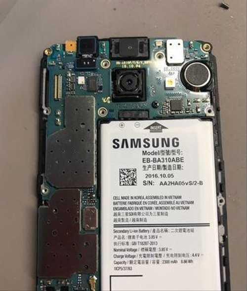 Материнская плата SAMSUNG A3 2016 SM-310F