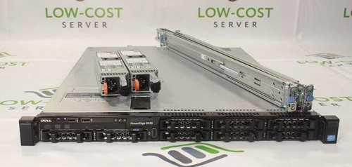 Сервер Dell R430 8SFF 2x E5-2623v3 64GB