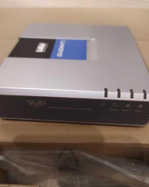 Шлюз (адаптер) VoIP Linksys SPA2102