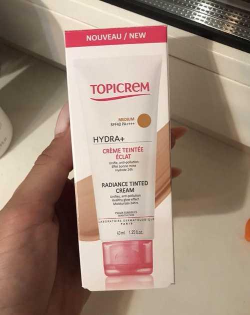 Topicrem тональный крем с эффектом сияния Medium