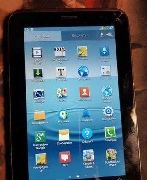 Планшет Samsung Galaxy Tab 2 GT-P3100 8Gb SIM